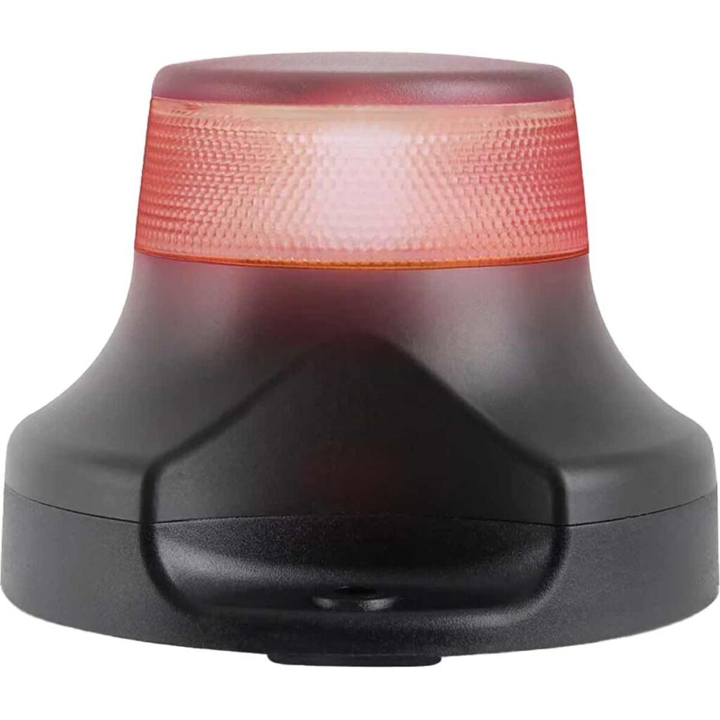 Hella NaviLED 360 Pro All Round Red Navigation Lamp (Black / Surface ...